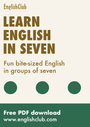 Learn English in Seven (Free PDF) | EnglishClub
