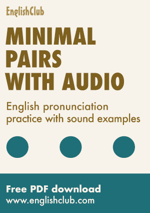 Minimal Pairs (with Audio) – English Pronunciation Practice (free PDF)